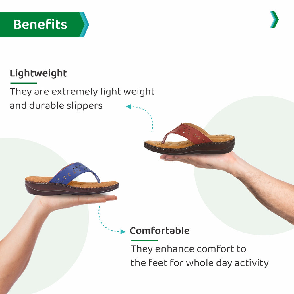 Buy Extra Soft Women's Doctor Ortho Slippers at best price – OrthoJoy
