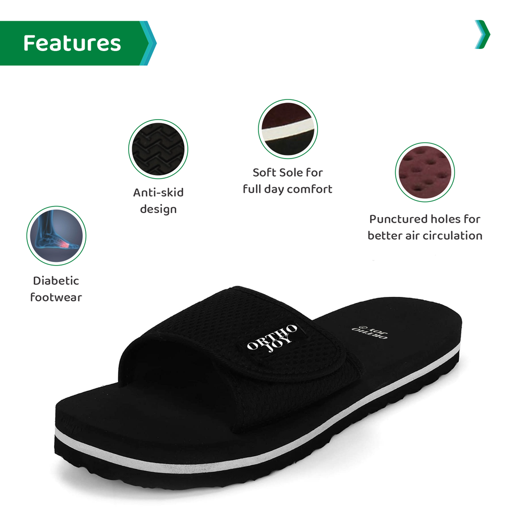 Buy Doctor Ortho Slippers for Men | Flip Flop slippers – OrthoJoy