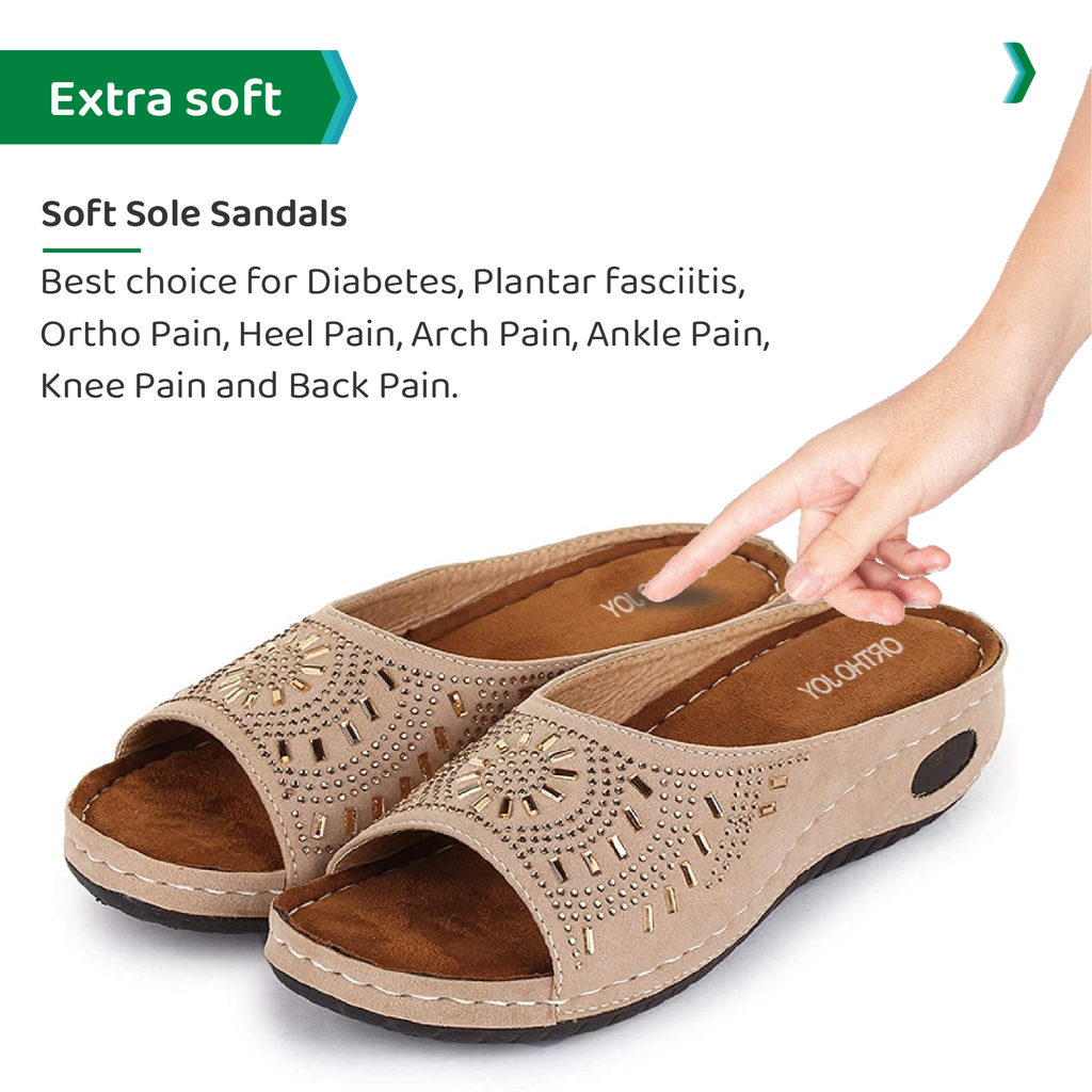 Buy Comfortable slippers for women | Fancy slippers for women – OrthoJoy