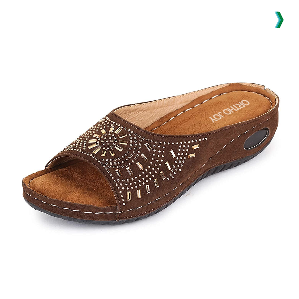 Buy Comfortable slippers for women | Fancy slippers for women – OrthoJoy