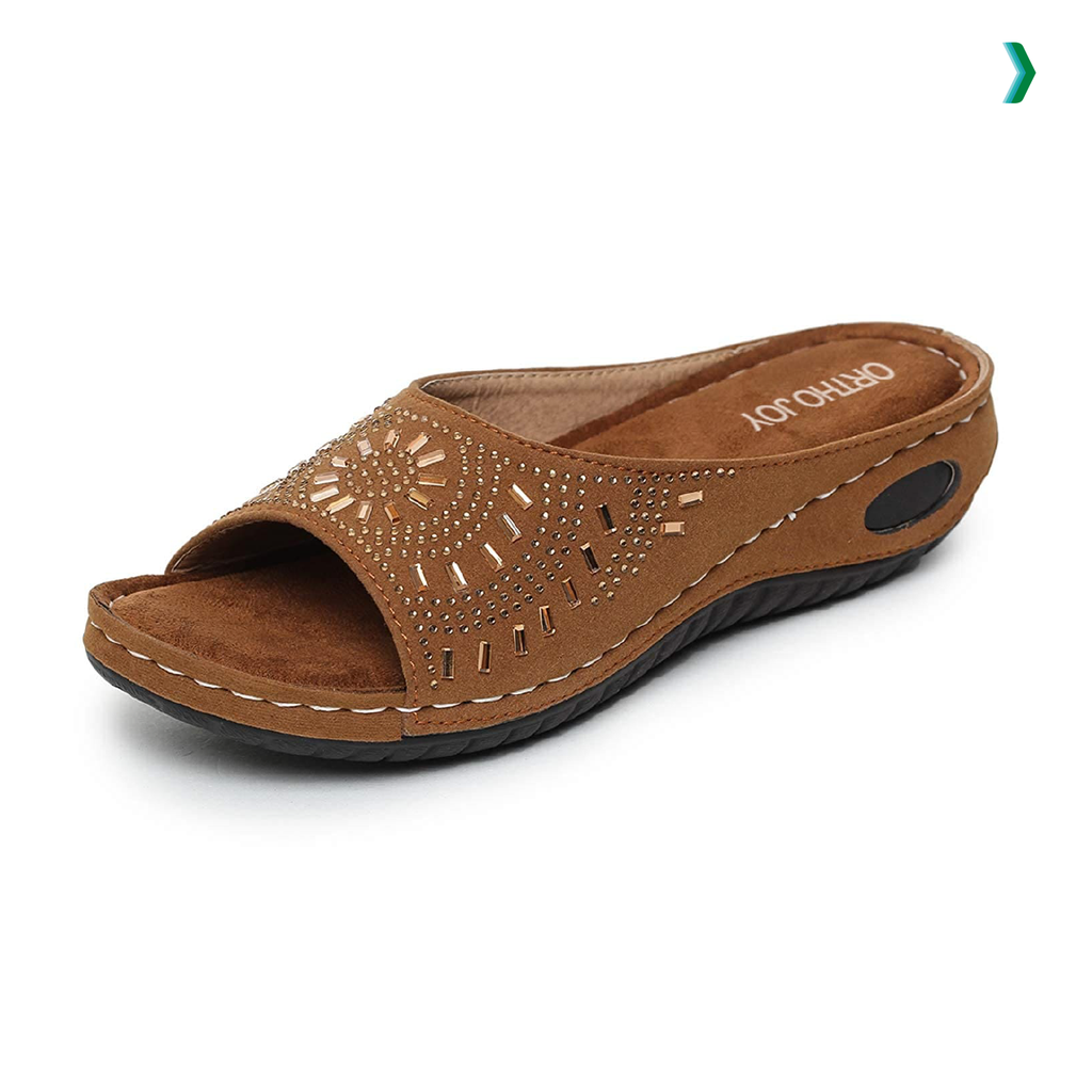 Buy Comfortable slippers for women | Fancy slippers for women – OrthoJoy