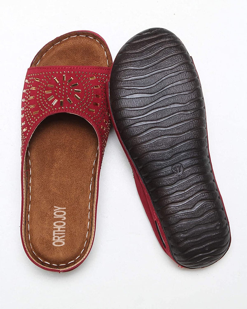 Buy Comfortable slippers for women | Fancy slippers for women – OrthoJoy