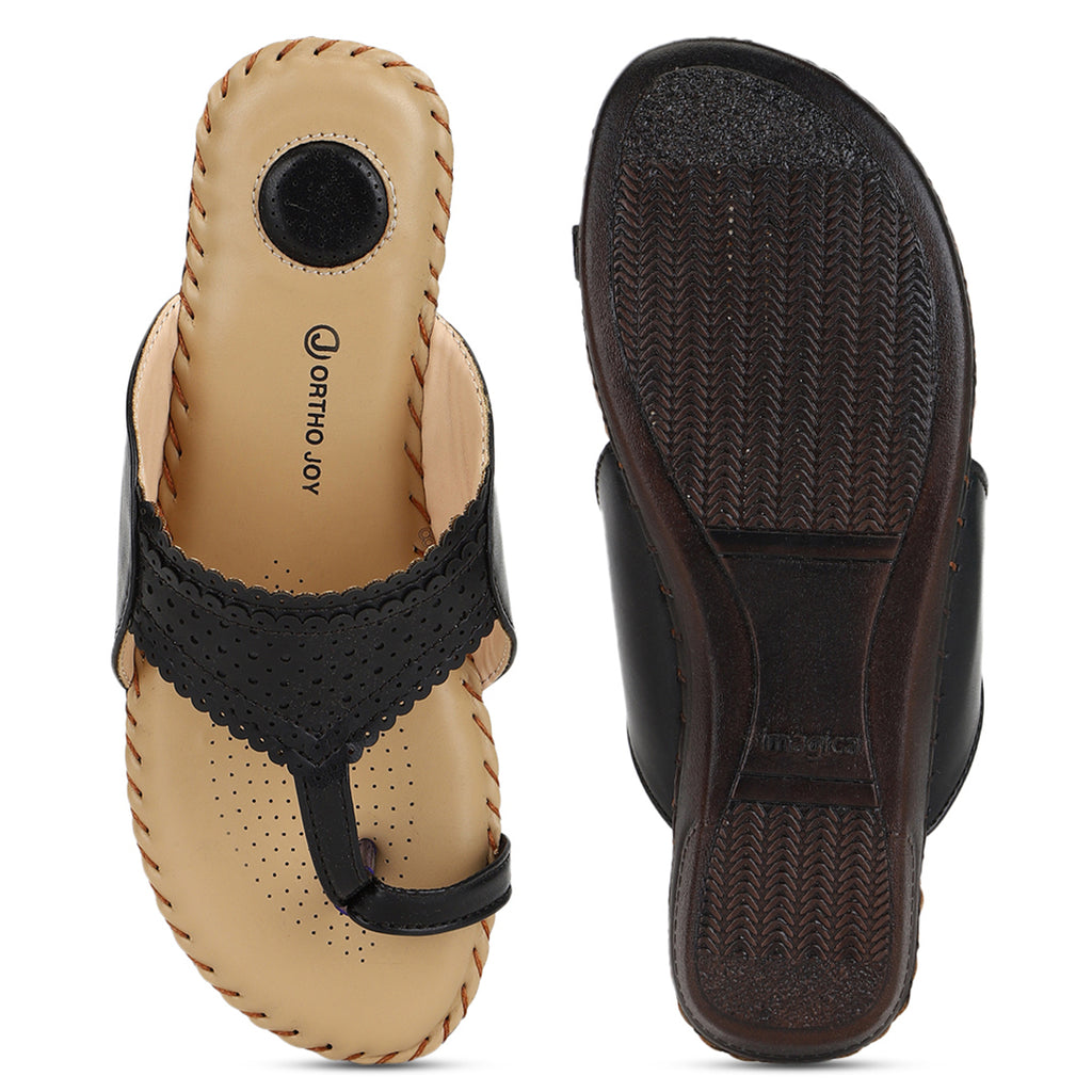 Buy comfortable footwear for ladies | Soft chappal – OrthoJoy
